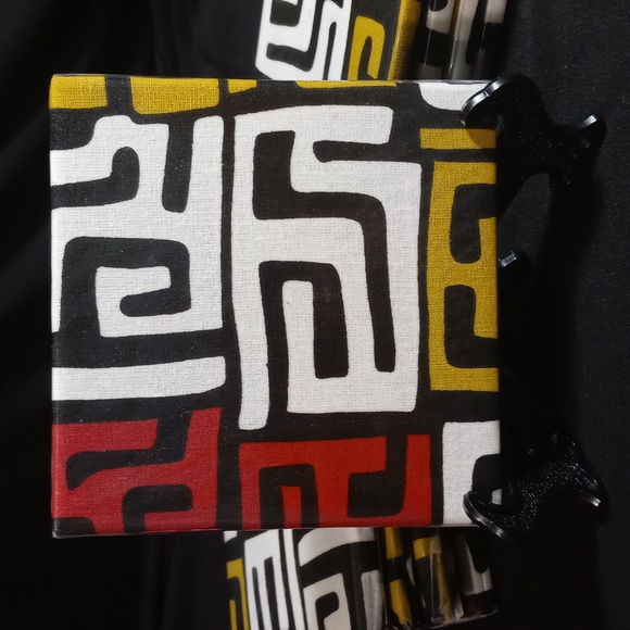 Hand Crafted | Art | Hand Crafted African Print Coaster | Poshmark